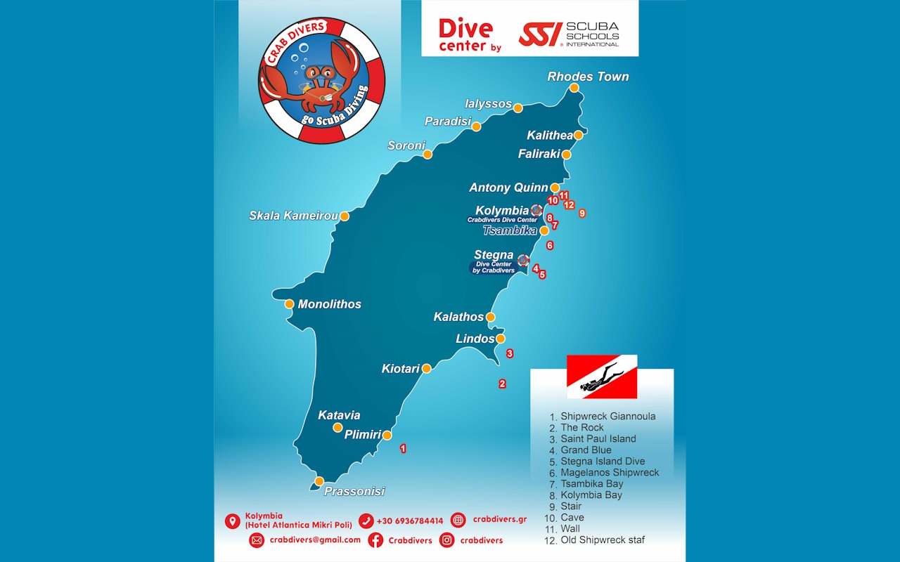 Crab Divers – Scuba Diving in Kolympia, Rhodes